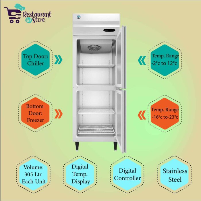 Hoshizaki Ss Two Door Vertical Combi Unit - Restolane - Buy online ...